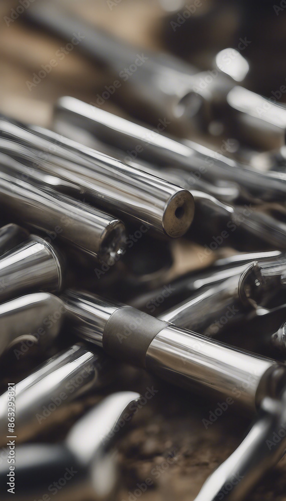 Assembling golf clubs or golf club making Iron head steel shaft ferrule ...