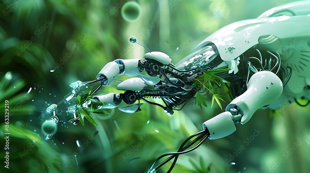 ภาพประกอบสต็อก Bioinspired medical robot mimicking the movement of ...