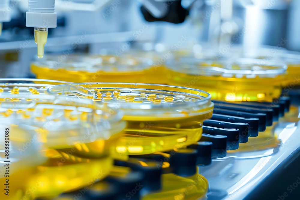 Bioreactor system producing therapeutic proteins using genetically ...