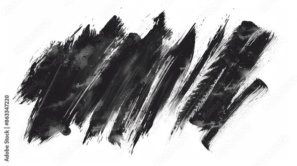 Brush strokes stencil stencil. Rectangular text boxes. Images of modern ...