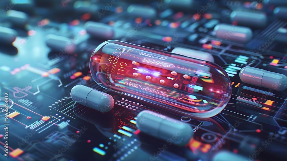 Holographic medication adherence system providing patients visual ...