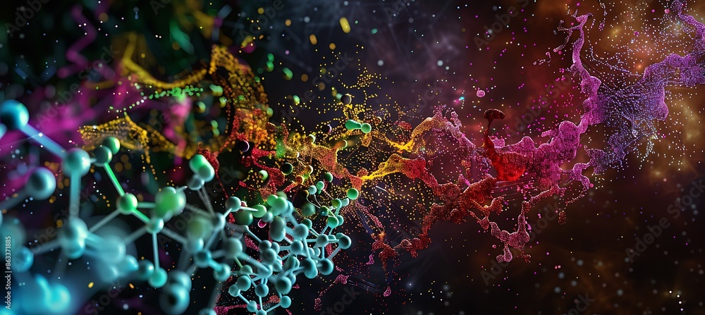 Molecular modeling software simulating drug interactions with ...