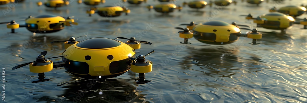 Swarm robotics system assisting in emergency response and disaster ...