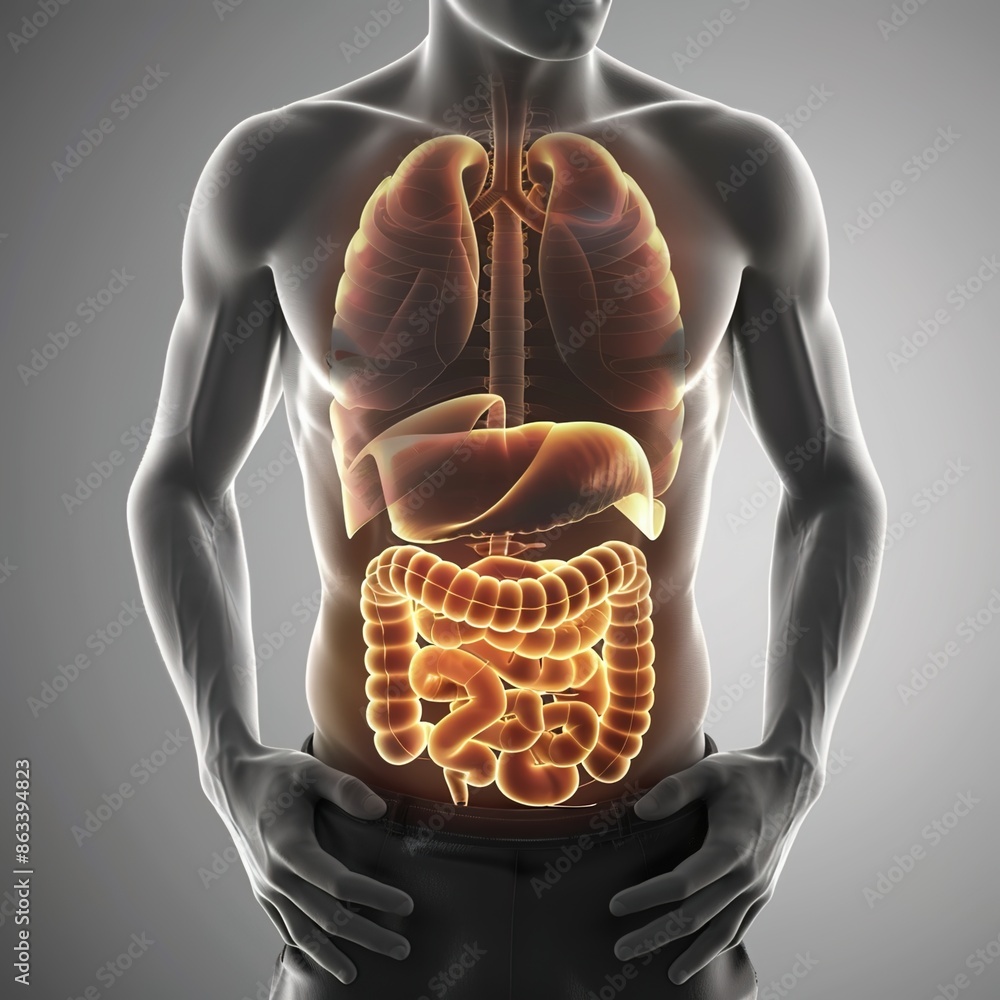 Male stomach - human digestive system,Anatomy of Human digestive system ...