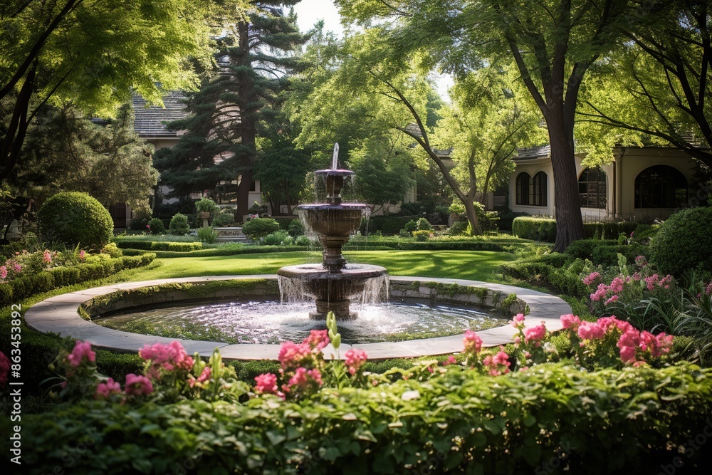 Indulge in the opulence of million-dollar property landscaping captured ...