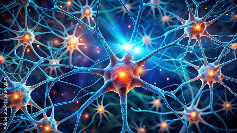 Comprehensive single neuron synapses scheme board, neuron, synapses ... Comprehensive single neuron synapses scheme board, neuron, synapses ...