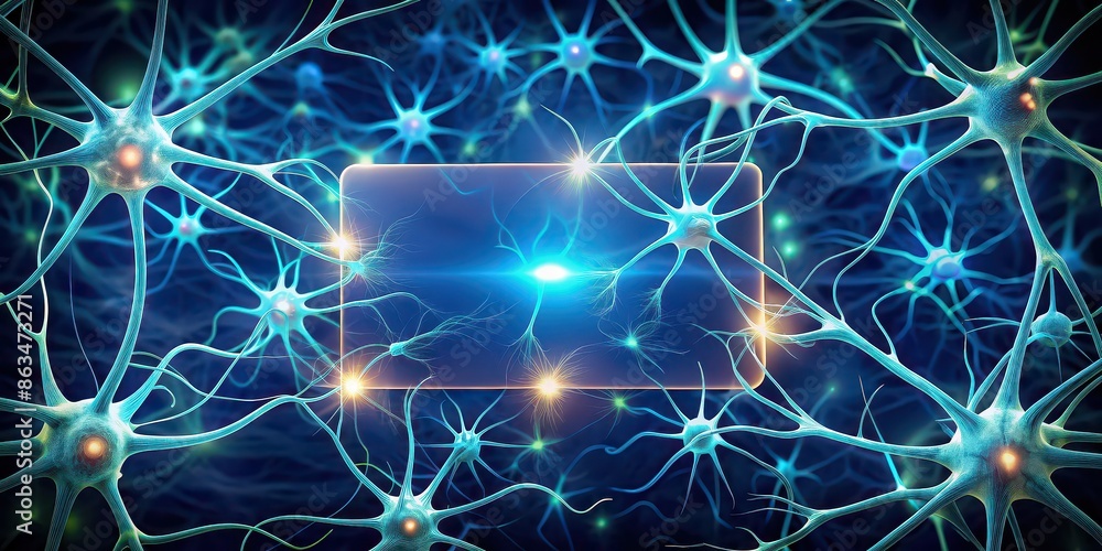 Comprehensive single neuron synapses scheme board, neuron, synapses ...