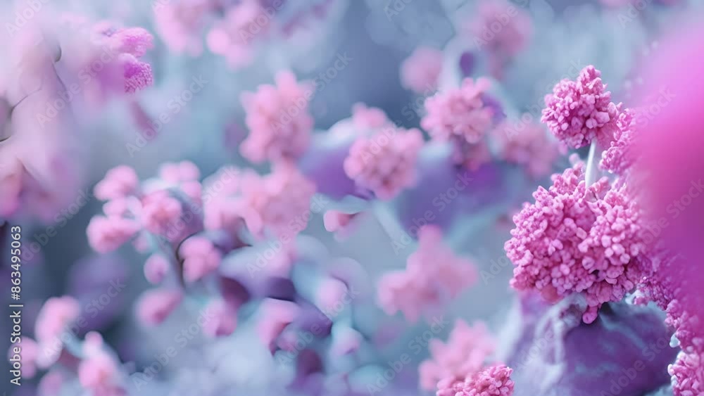 Scanning electron microscope animation of transcription factor proteins ...