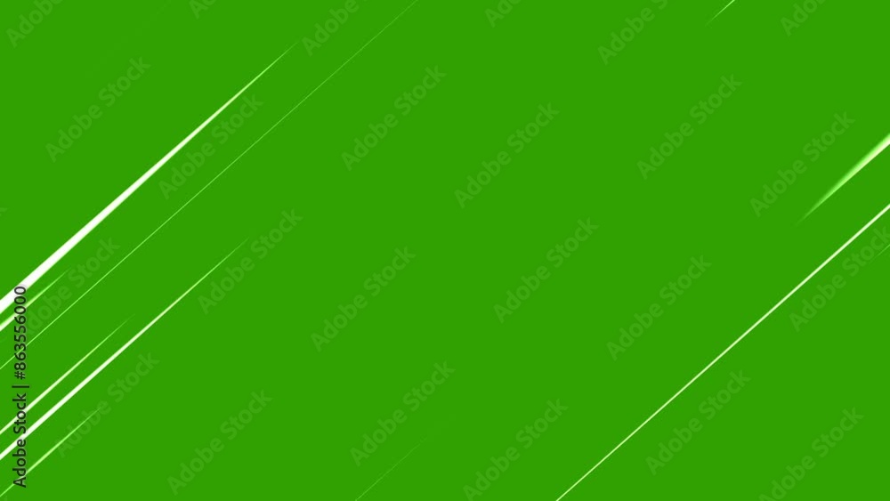 Anime Speed Line Animation Green Screen. Anime Speed Lines effects. 4K ...
