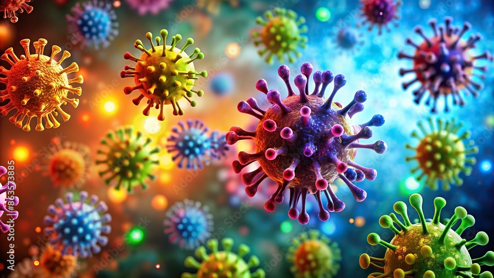 Exploring variety of multi color viruses on one page with bokeh ...