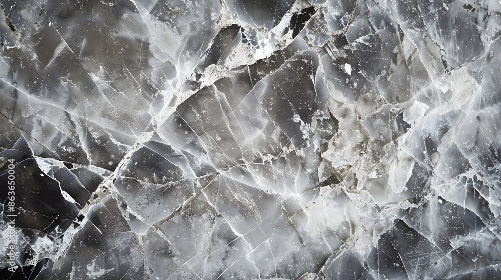 Smooth swirled gray marble with subtle texture, creating an elegant and ...
