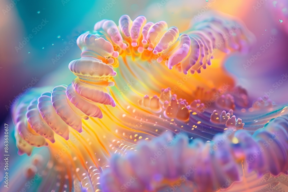 Macro Coral Reefs: Explore the vibrant colors and textures of coral ...