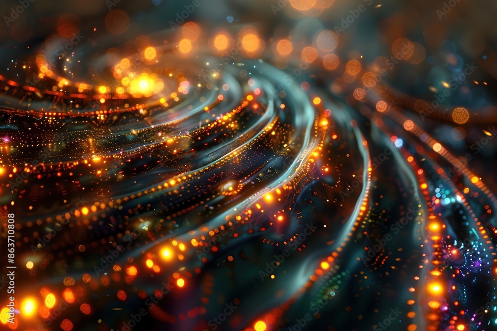 Captivating Swirls of Mathematical Elegance - Mesmerizing Visualization ...