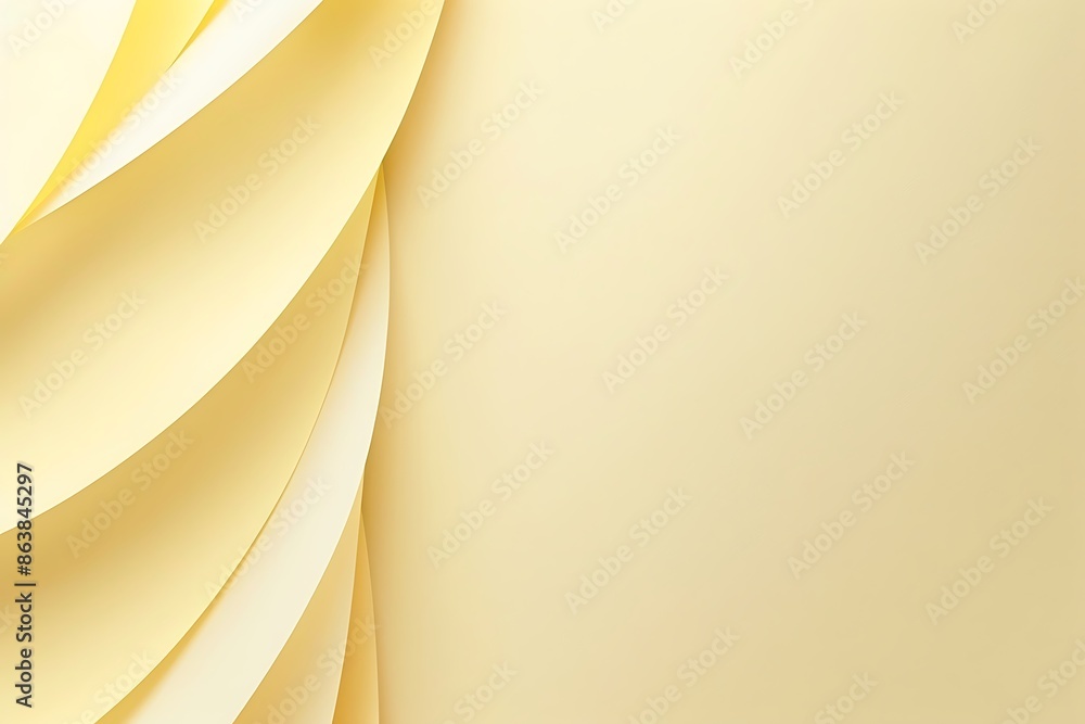 Light yellow background with a soft gradient and light beige colors ...