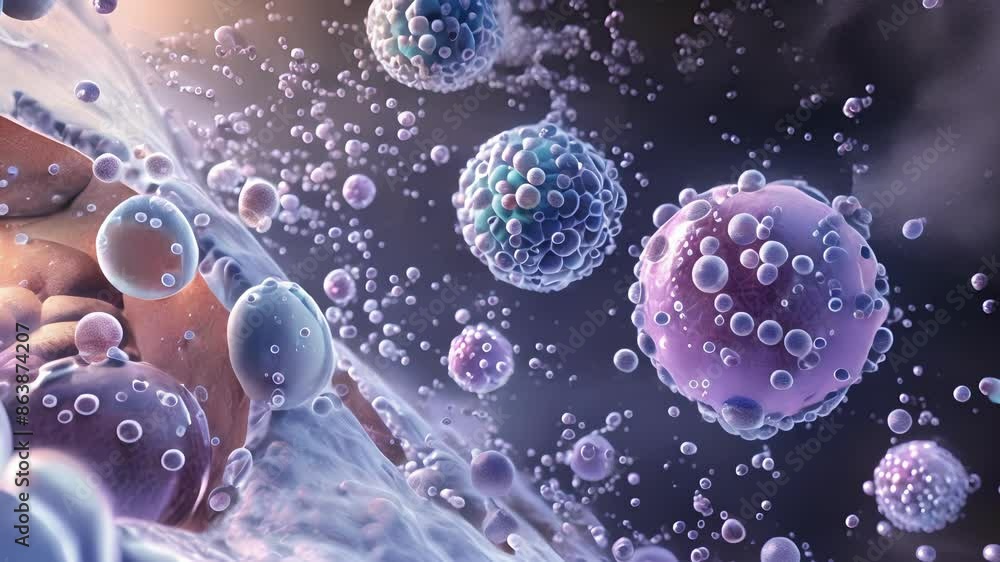 An animation depicting the diverse functions of lipid droplets in ...