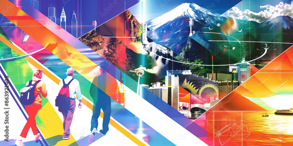 Peak Travel Seasons: Area Chart Depicting the Busiest Times for Tourism ...