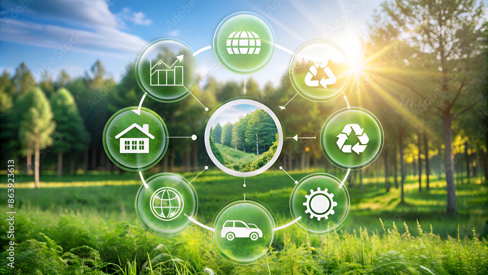 Circular economy for sustainable nature resources usage outline ...