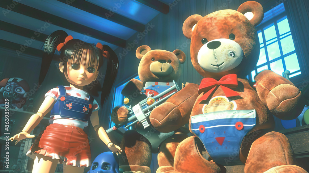 Nightmare Nursery: Creepy Dolls and Haunted Teddy Bears Invoking Fear ...