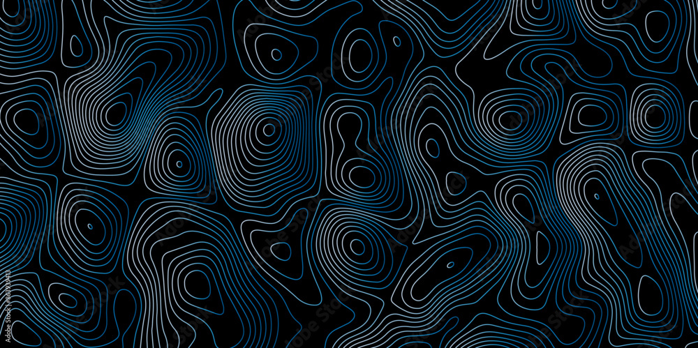 Abstract topographic contours map background. Topographic map and ...