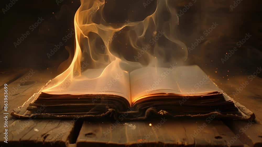 A tattered spell book filled with spells and incantations that can bend ...