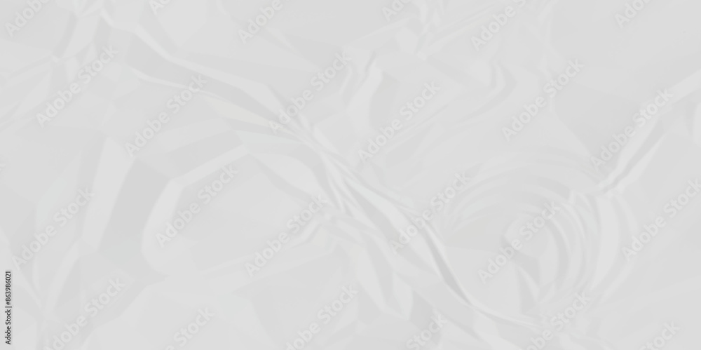 White crumpled paper texture. White wrinkled paper texture. White paper ...