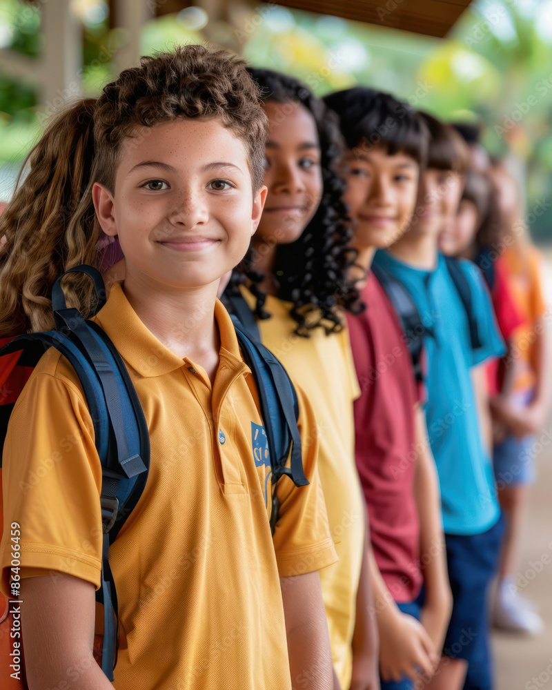 Students Lining Up for Recess Effortless Orderly Transition to ...