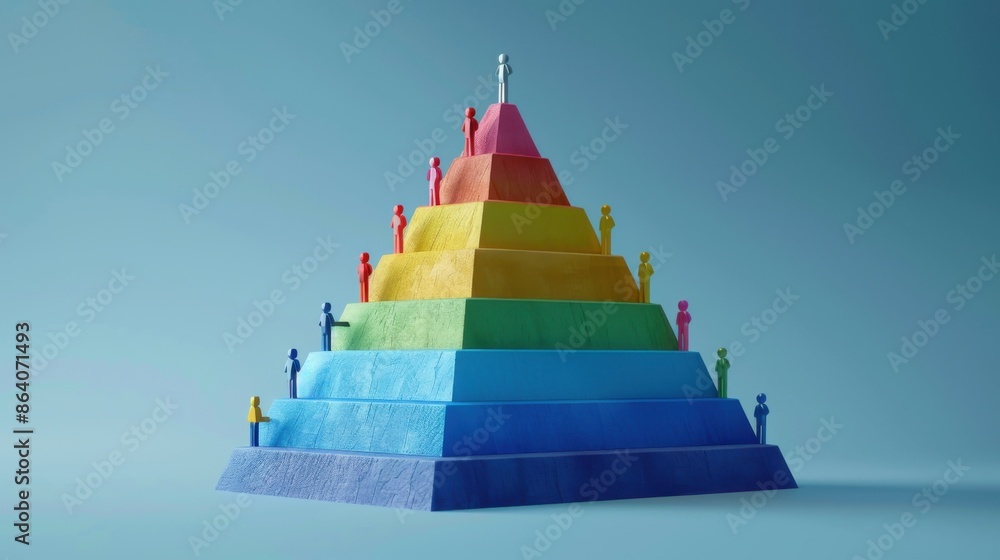 A simplified visual representation of Maslow's Hierarchy of Needs ...