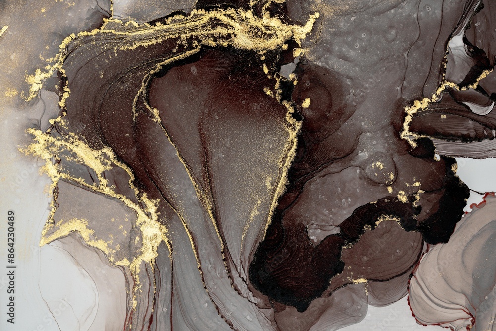 Original artwork photo of marble ink abstract art. High resolution ...