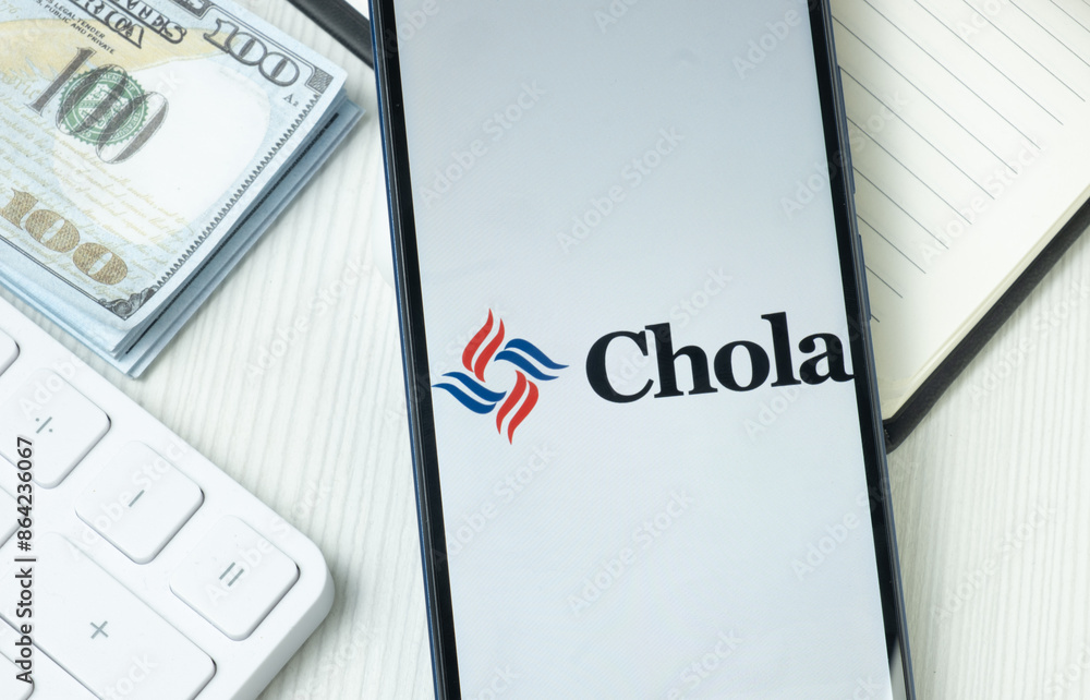 New York, USA - 21 June 2024: Cholamandalam Investment and Finance Logo ...