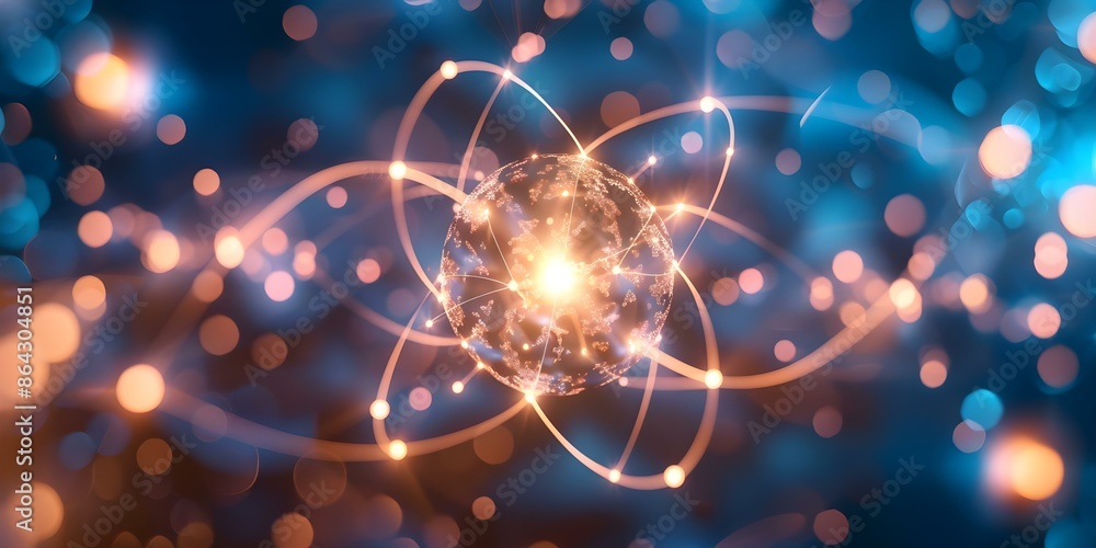 Closeup of nuclear reaction diagram with physicist reflections on ...