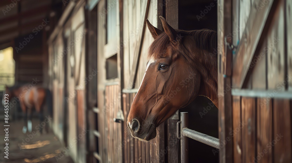 horse stall agriculture animal barn bar bay boarding brown building ...