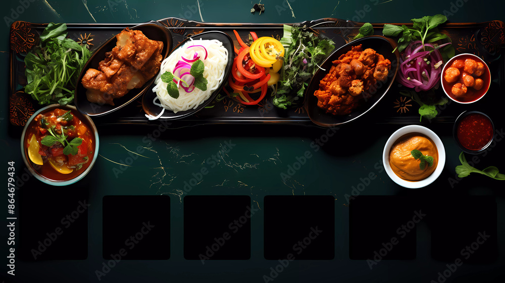 An Elegant Middle Eastern Restaurant Menu Template: Authentic and ...