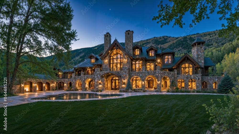 A dream mansion worth tens of millions of dollars with breathtaking ...