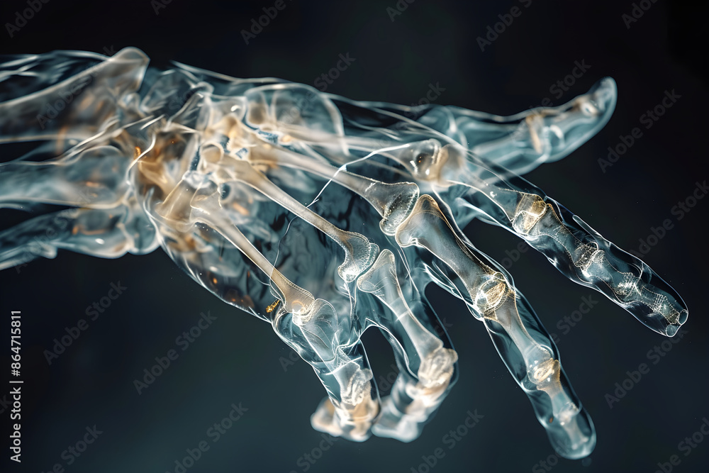 In-Depth Exploration of Human Anatomy: X-Ray Effect Overlay Revealing ...