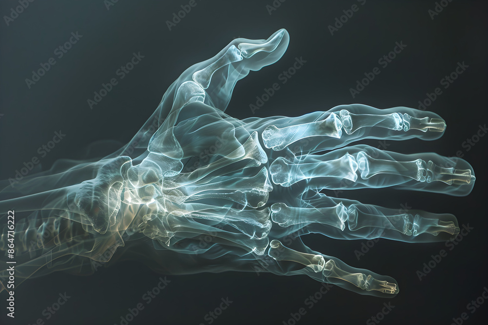 In-Depth Exploration of Human Anatomy: X-Ray Effect Overlay Revealing ...