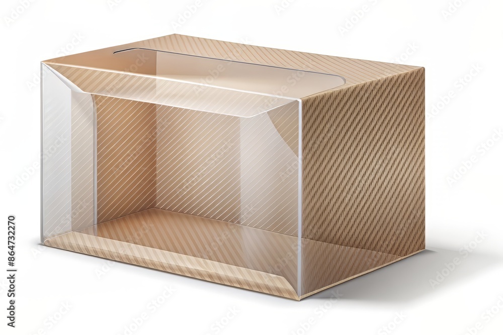 Isolated white background features a transparent PNG empty product ...