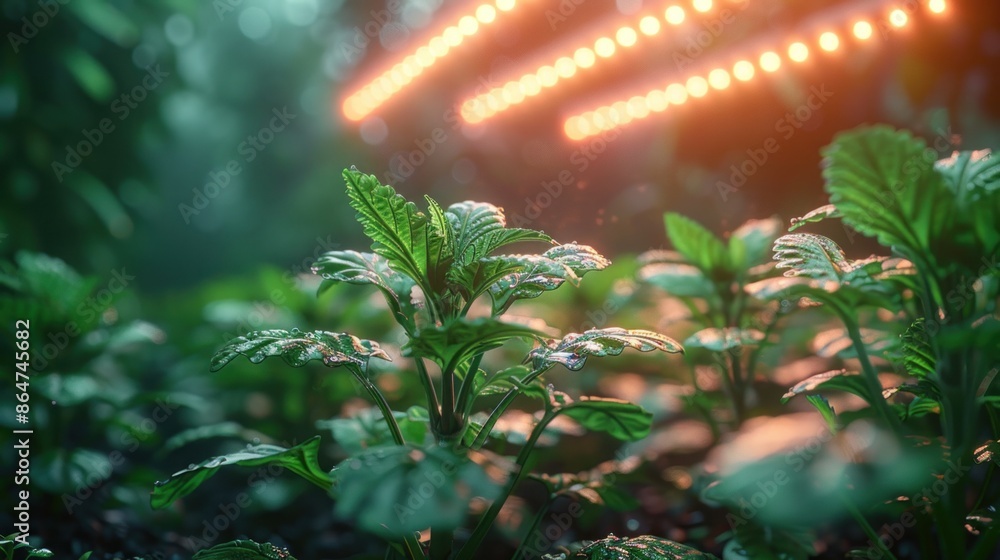 Develop a mock-up grow light system with built-in AI technology for ...