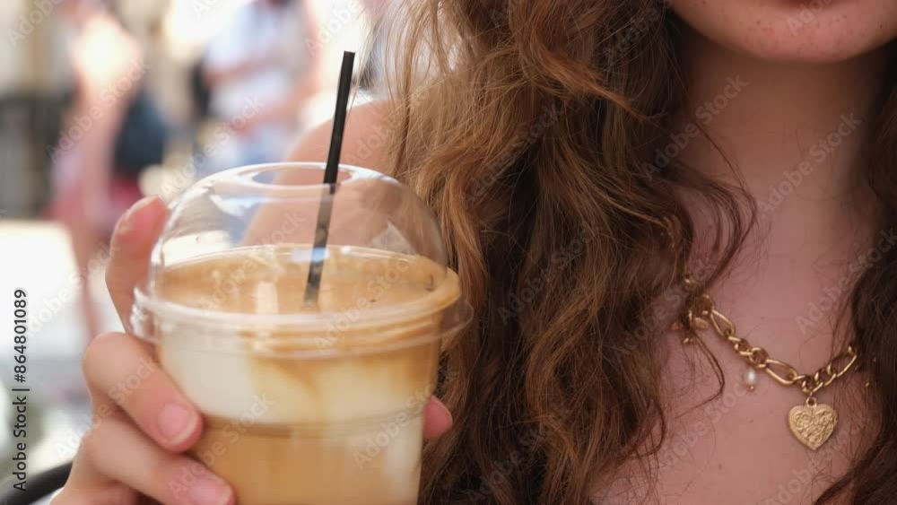 Bubble Tea Also Known As Pearl Milk Tea Or Bubble Milk Rotation