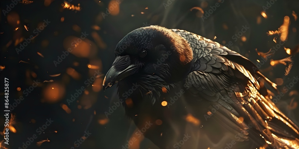 The Symbolic Meaning of the Raven with Golden Feathers in Celtic ...