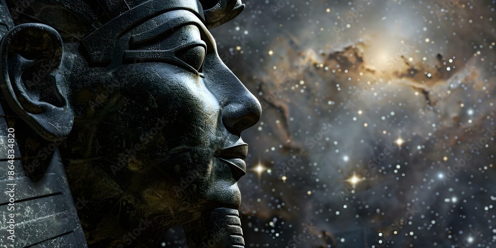 Navigating Celestial Realms with Thoth's Wisdom Among the Stars ...