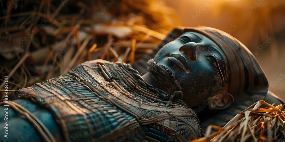 Ancient Egyptian mummification process involved preserving bodies for ...