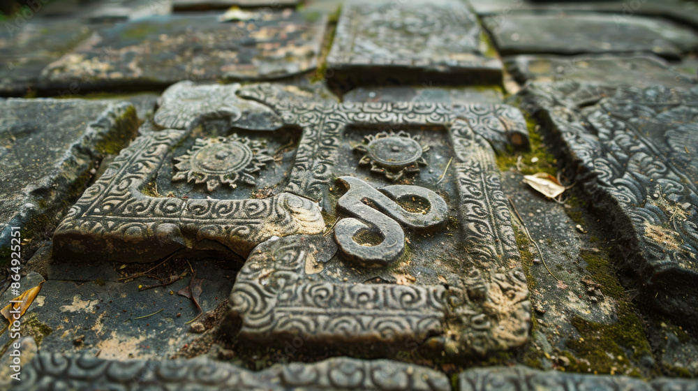 The swastika is a good luck symbol in Buddhism. It is also found in ...