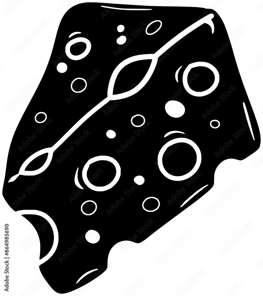 food illustration snack silhouette cheese logo tasty icon appetizer ...
