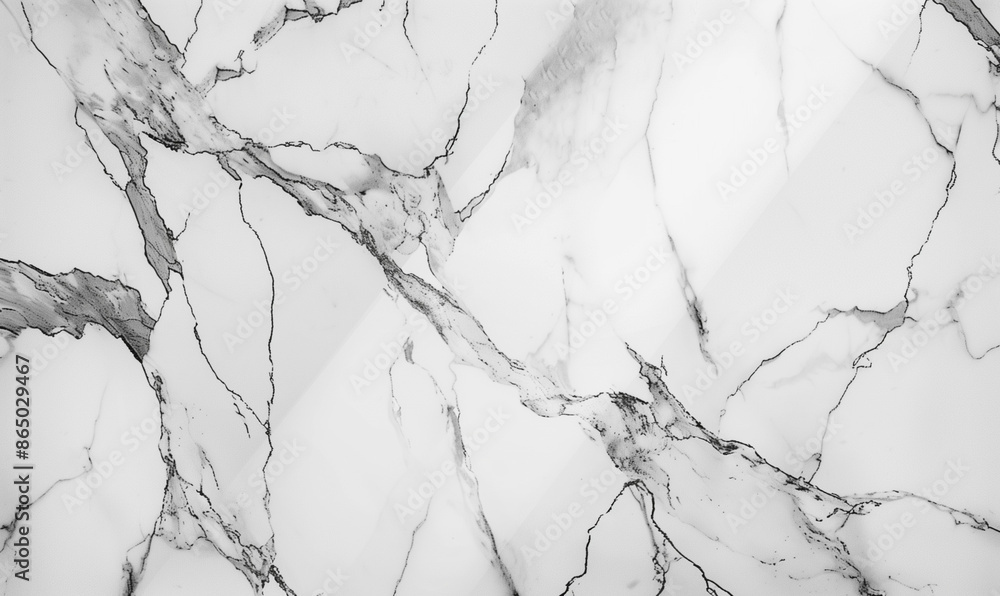 realistic front view of a white Statuary Marble slab, featuring clear ...