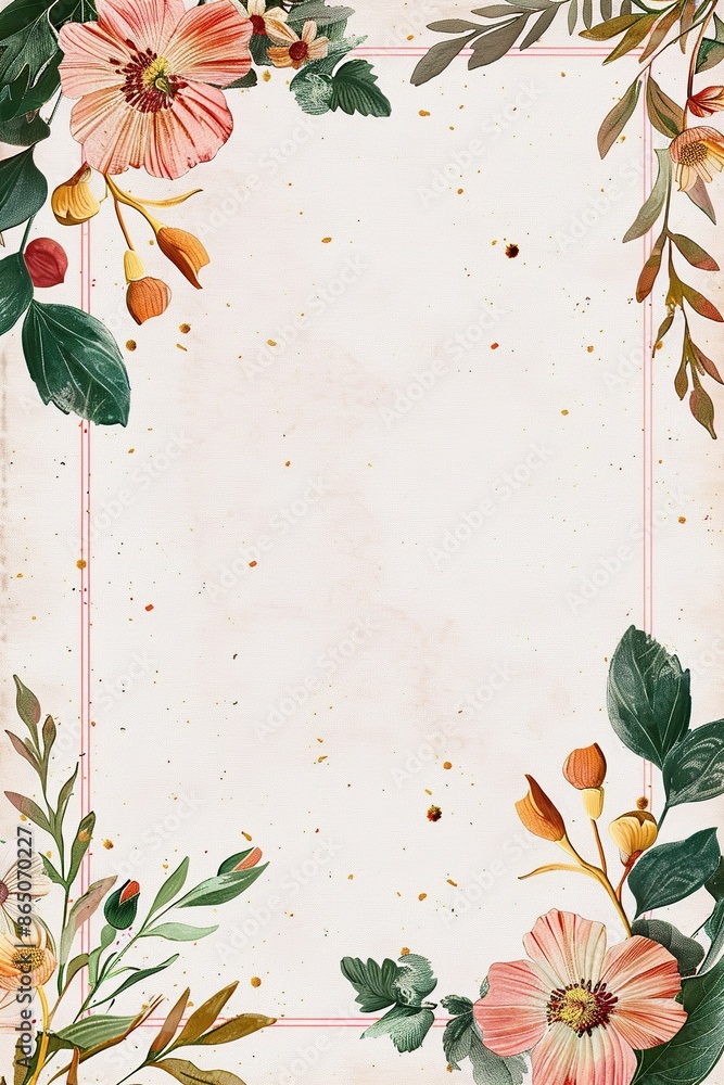 Diploma template on white background in pastel colors without border ...