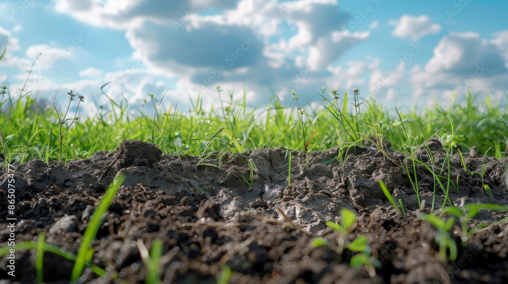 Climate change affects the soil. Scientists study soil health in ...