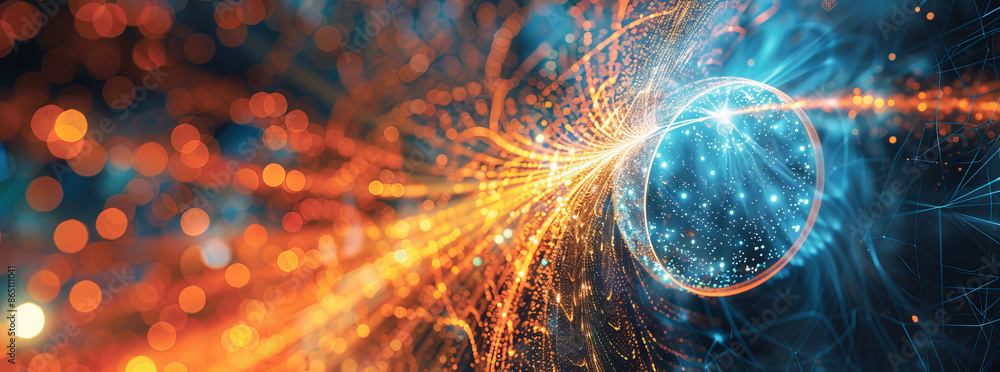 Visualize subtle fluctuations in energy and virtual particles popping ...