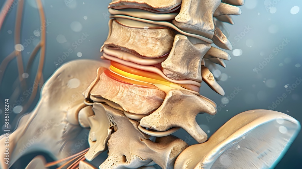 Herniated Spinal of Intervertebral Disc Prolapse Causing Nerve ...