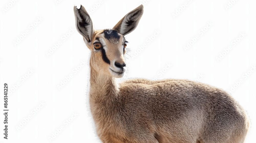 2. Create a high-definition image of a Klipspringer showcasing its ...