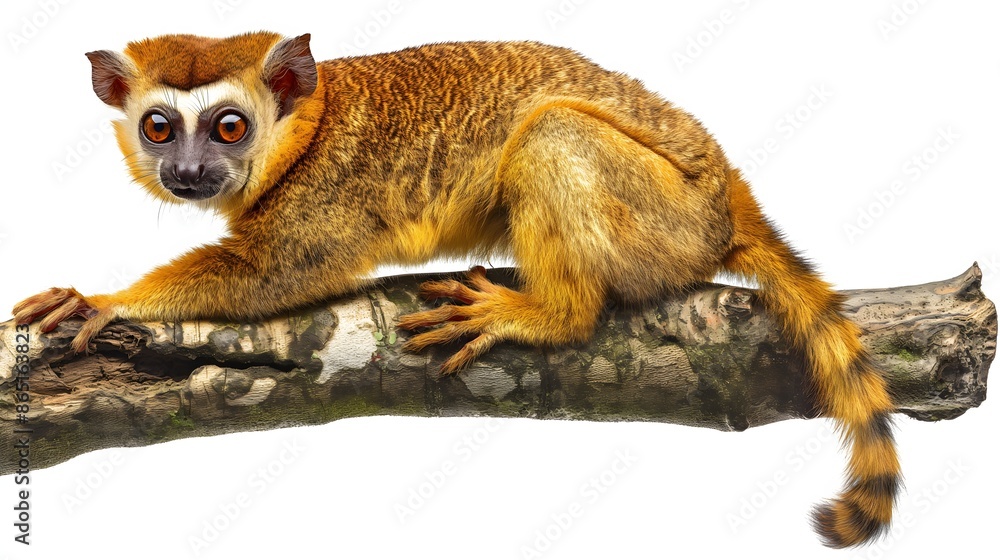 2. Create a high-resolution image of Lorises showcasing their unique ...